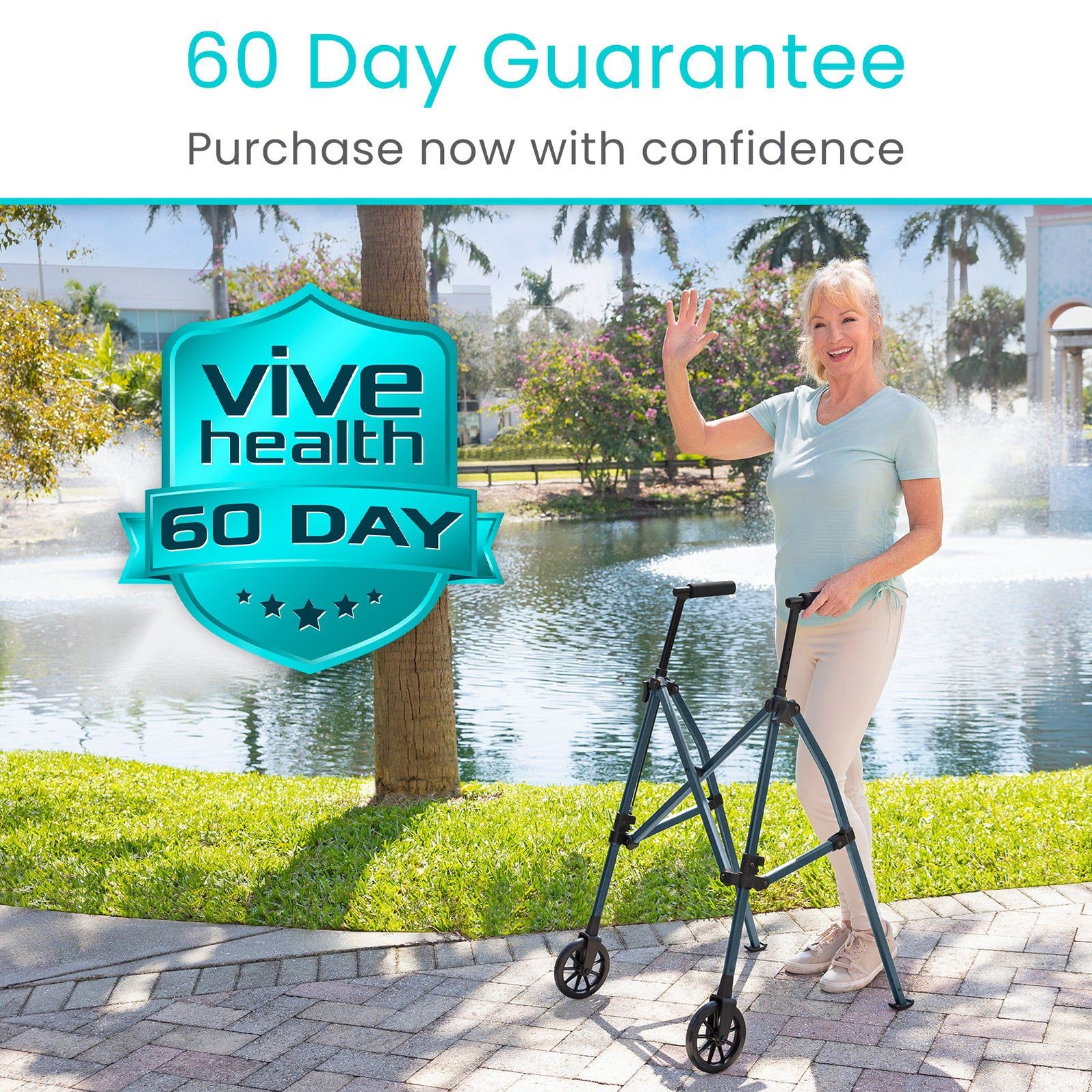 Compact Airframe Walker - Lightweight — Vive Health