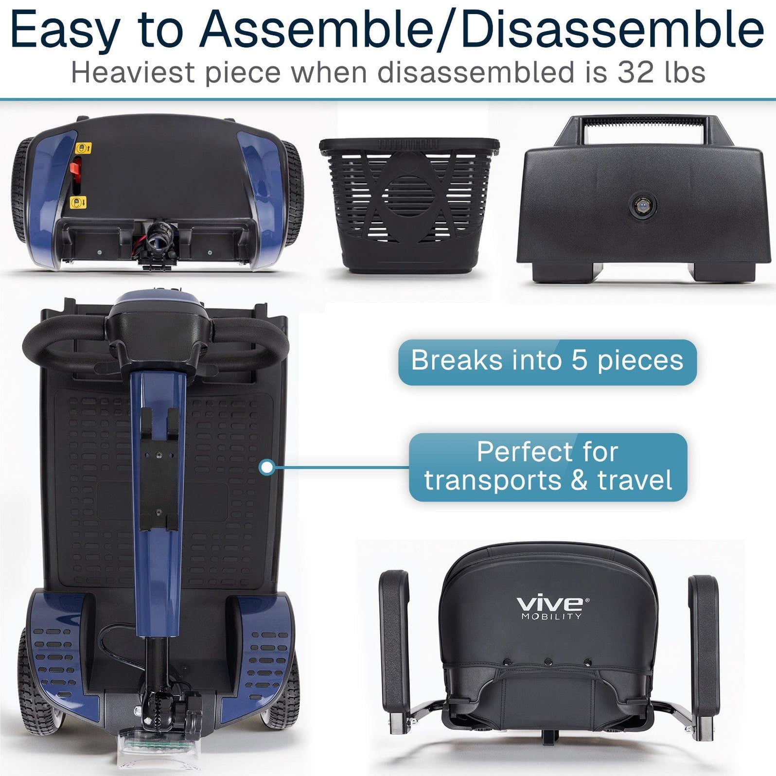 Neptune Mobility Scooter For Seniors — Vive Health