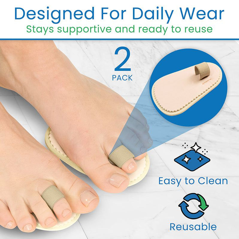 Hammer Toe Splint - Straightener & Corrector Pad — Vive Health