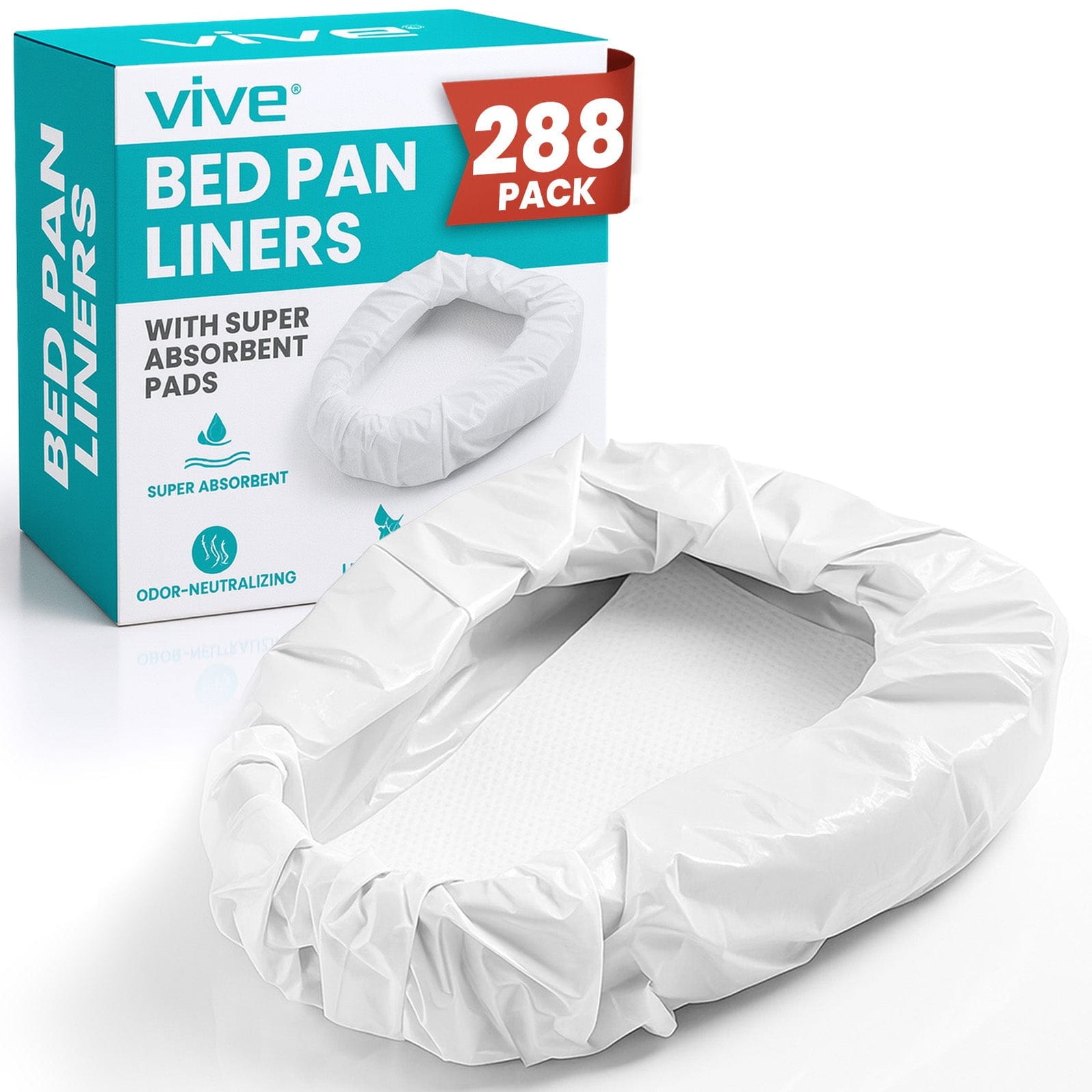 Bed Pan Liners - Disposable 24 pack — Vive Health