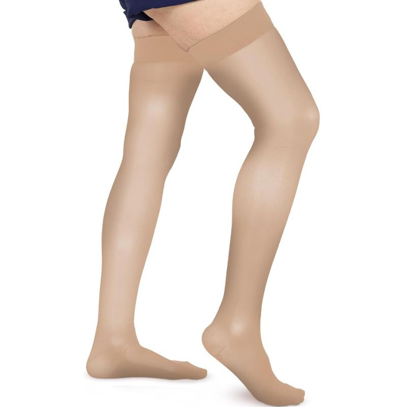 15-20 Thigh High Compression Stockings - Swelling Aid — Vive Health