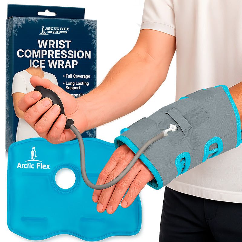 Wrist Compression Ice Wrap - Cold Therapy for Pain — Vive Health