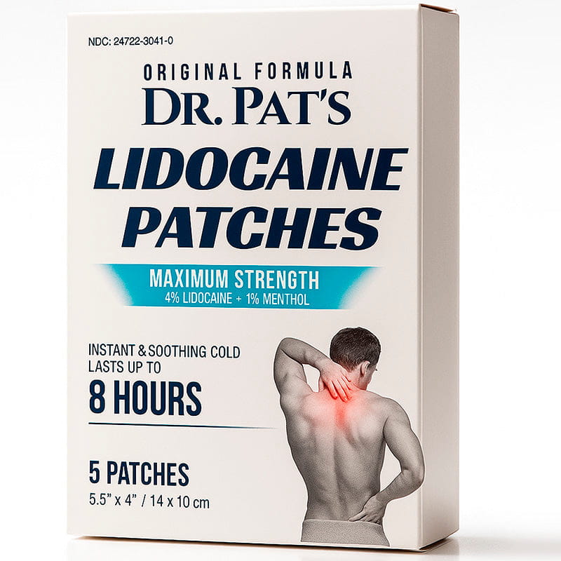 Dr. Pat's Lidcaine Patches — Vive Health