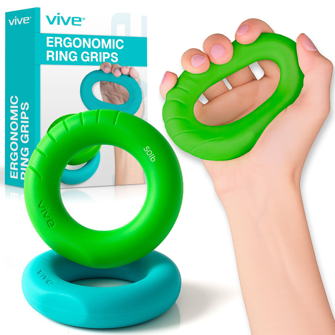 Ergonomic Ring Grips - Arthritis Treatment — Vive Health