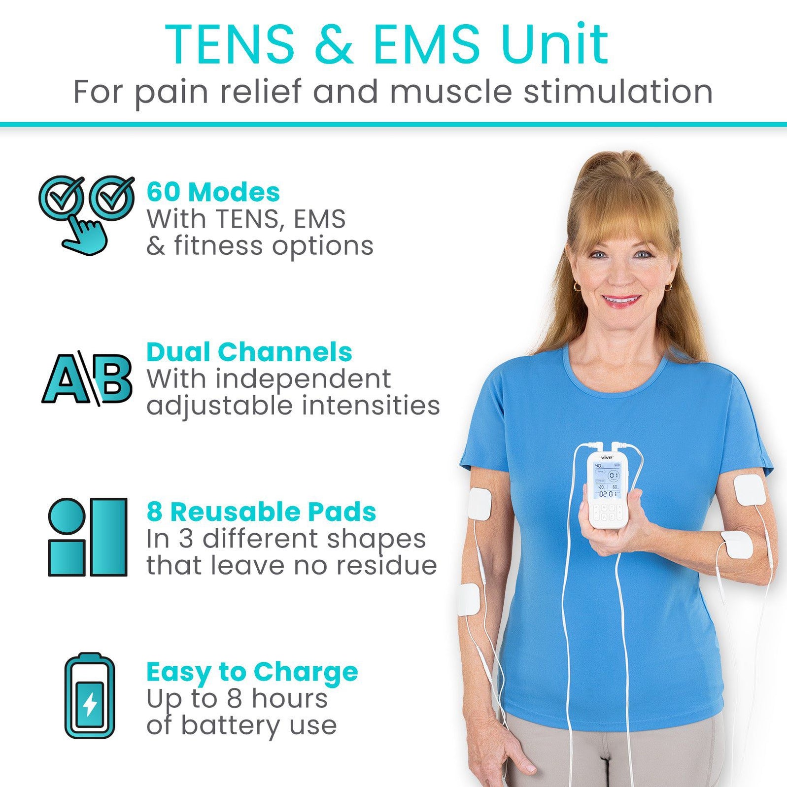 TENS Units - Spine & Muscle Relax Pain Relief — Vive Health