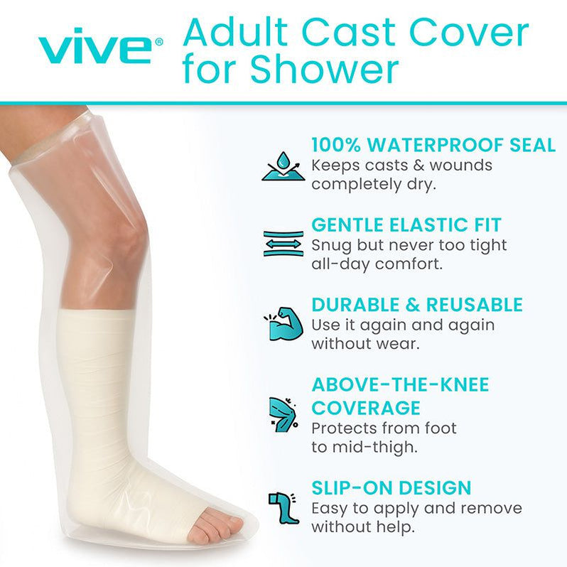 Lightweight Leg Cast Covers — Vive Health
