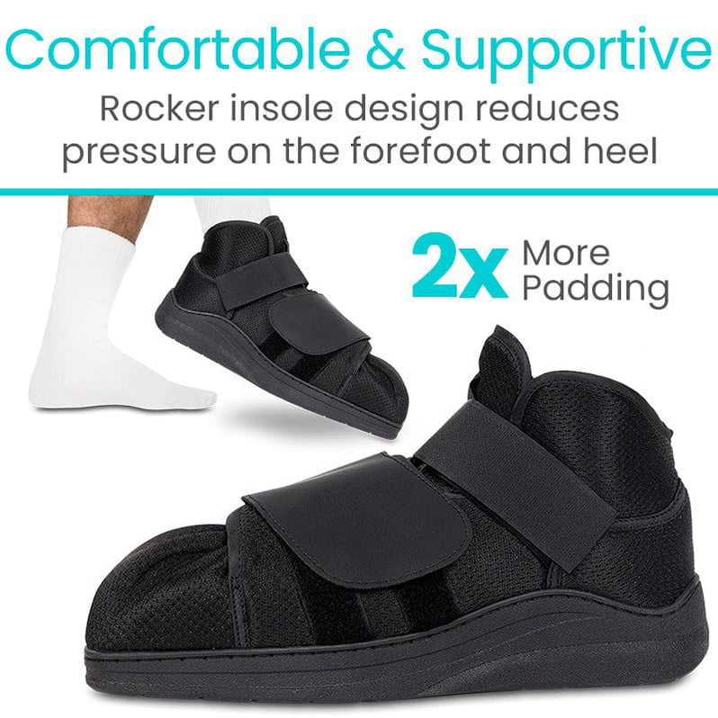 Closed Toe Post OP Shoe - Foot Brace Support — Vive Health