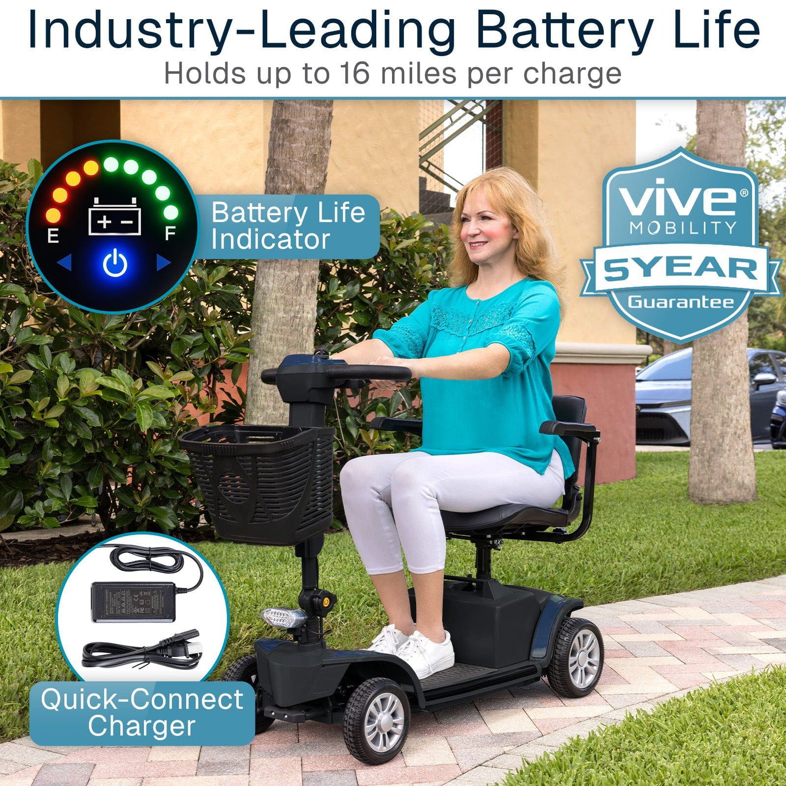 Neptune Mobility Scooter For Seniors — Vive Health