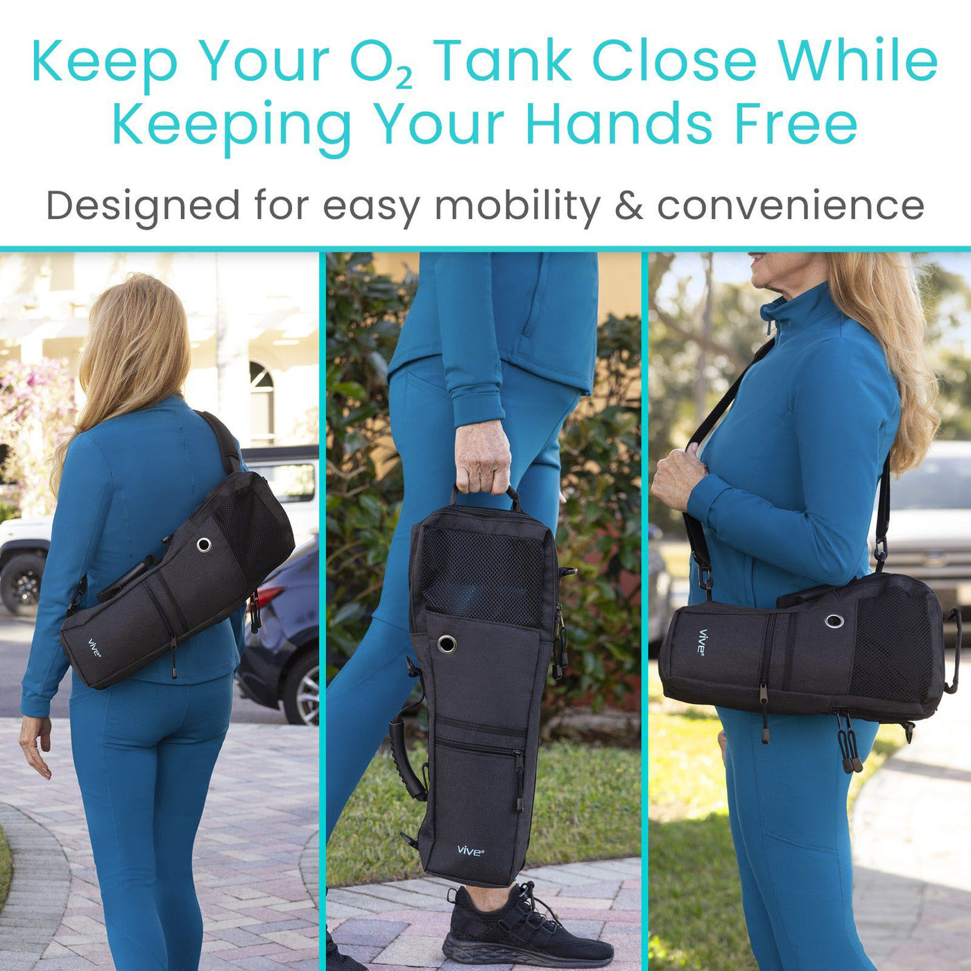 Oxygen Tank Shoulder Bag - Carry Bag — Vive Health