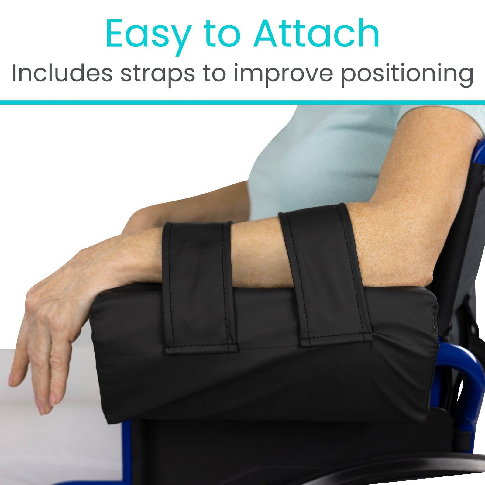 Lateral Wheelchair Armrest - Enhanced Padding — Vive Health