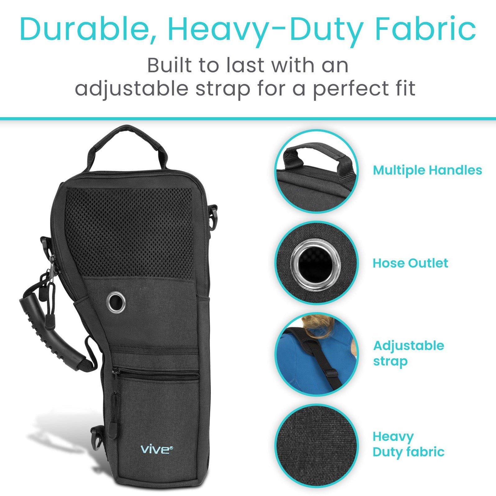 Oxygen Tank Shoulder Bag - Carry Bag — Vive Health