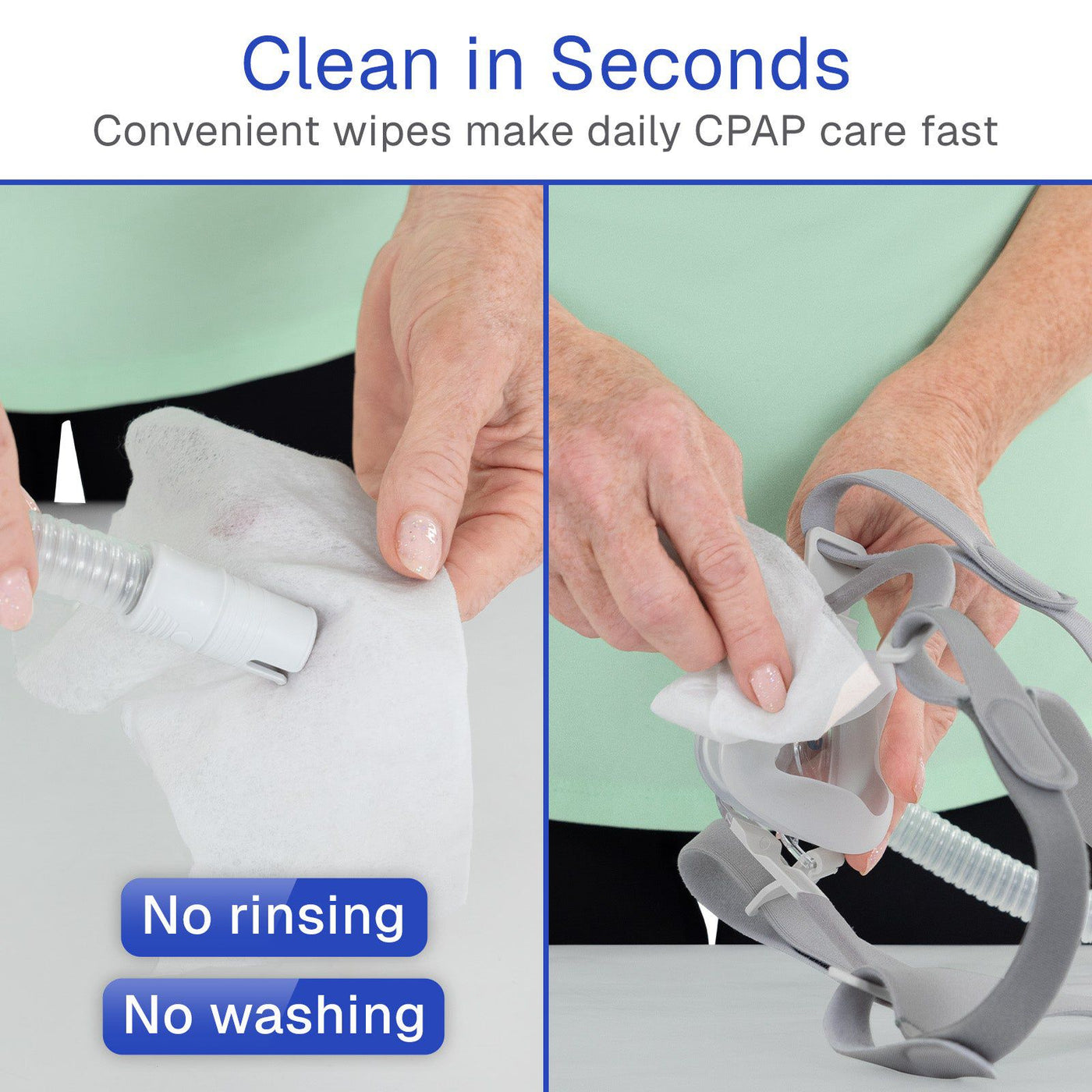 CPAP Mask Wipes - Sanitize & Deodorize — Vive Health