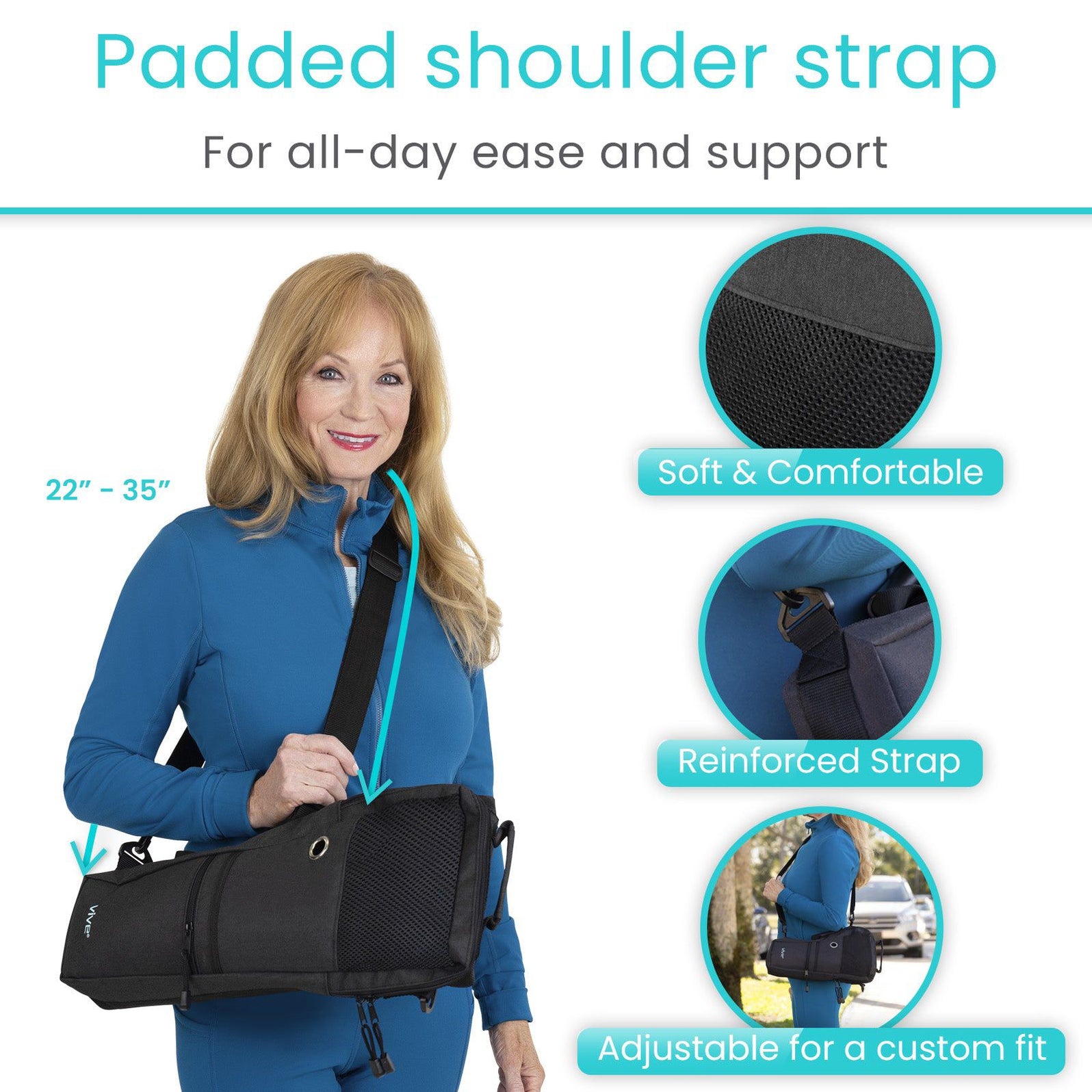 Oxygen Tank Shoulder Bag - Carry Bag — Vive Health