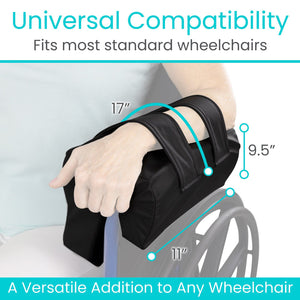 Lateral Wheelchair Armrest - Enhanced Padding — Vive Health