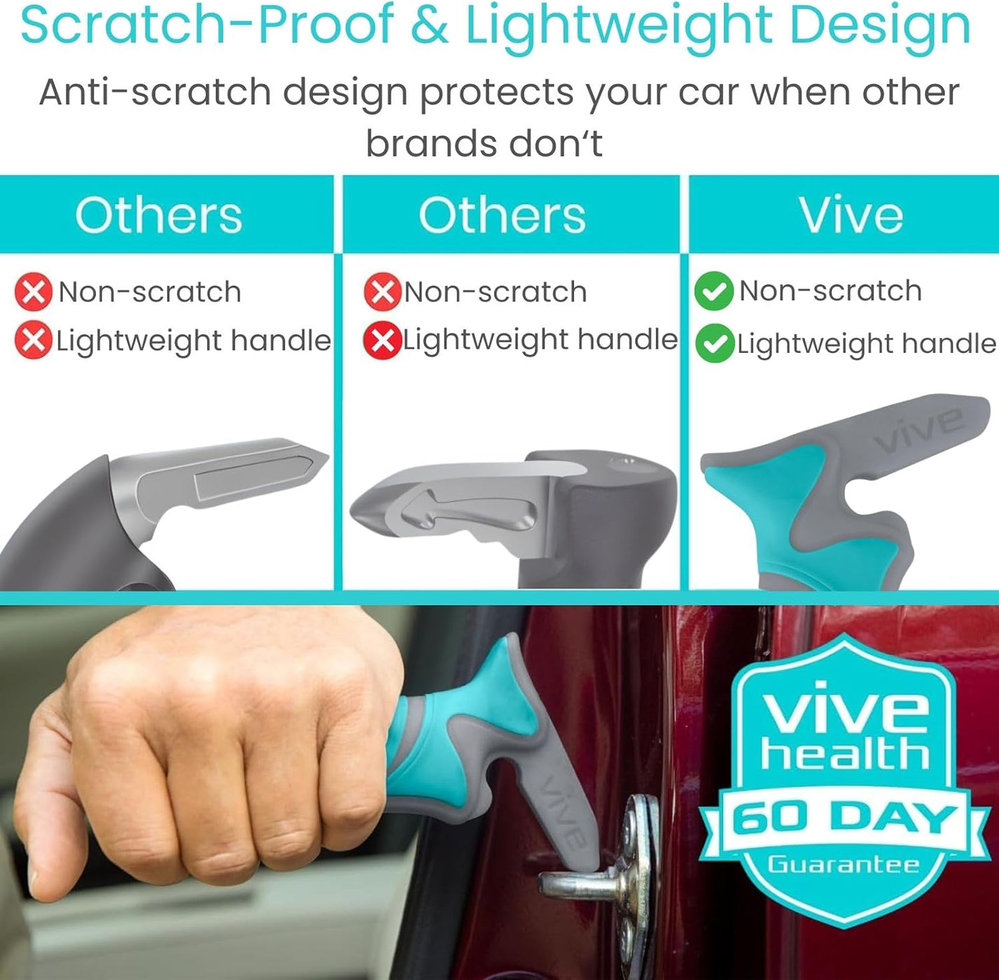 Car Assist Handle - Portable Vehicle Support — Vive Health
