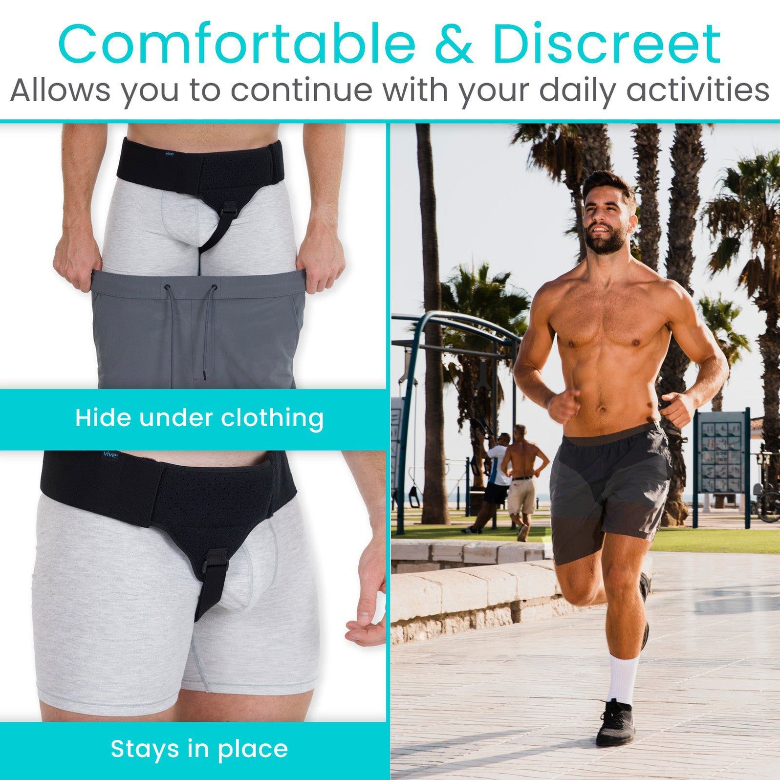 Inguinal Hernia Belt - Compression Support — Vive Health