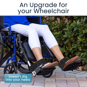 Wheelchair Heel Loops - Footrest Straps — Vive Health