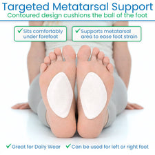 Foot Pads - Felt Arch Supports for Shoes — Vive Health