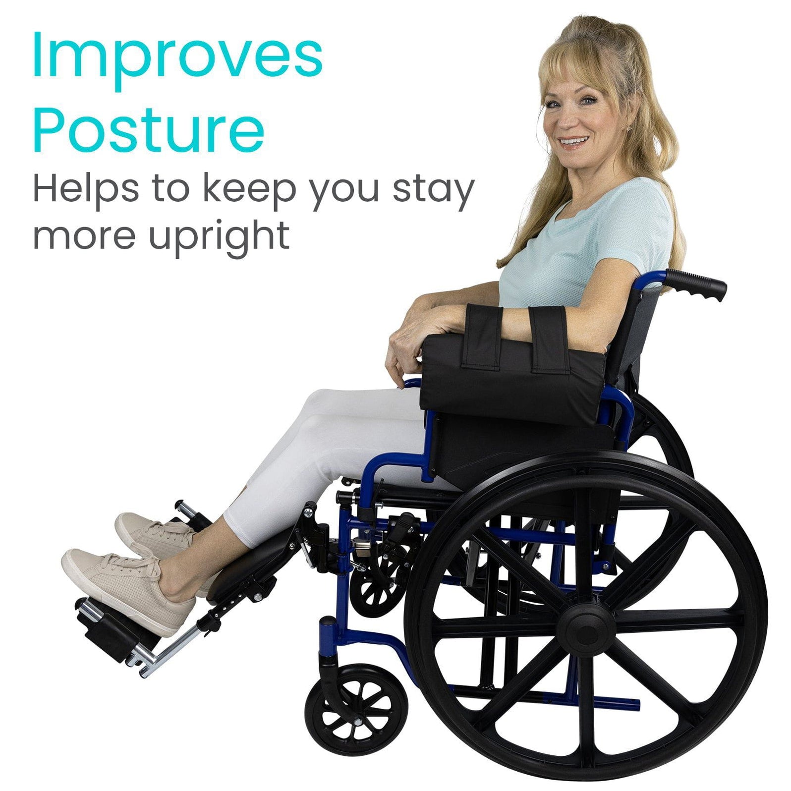 Lateral Wheelchair Armrest - Enhanced Padding — Vive Health
