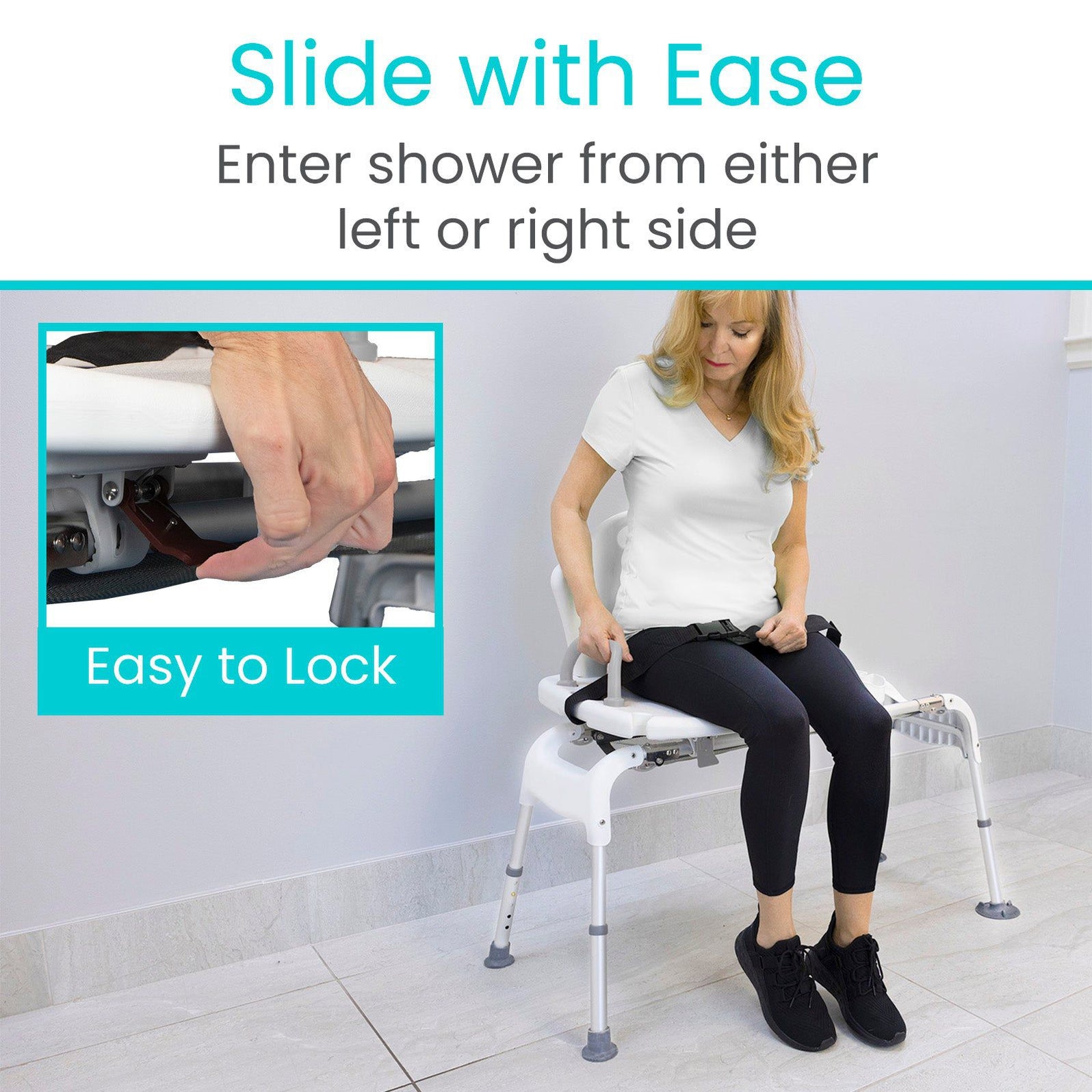 Sliding Shower Chair — Vive Health