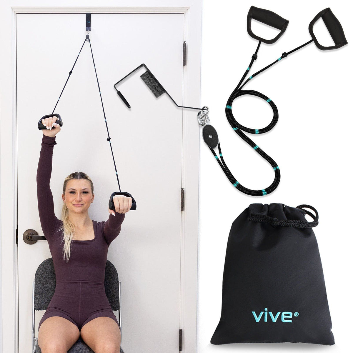 Ergonomic Shoulder Pulley - Physical Rehabilitation Tool — Vive Health