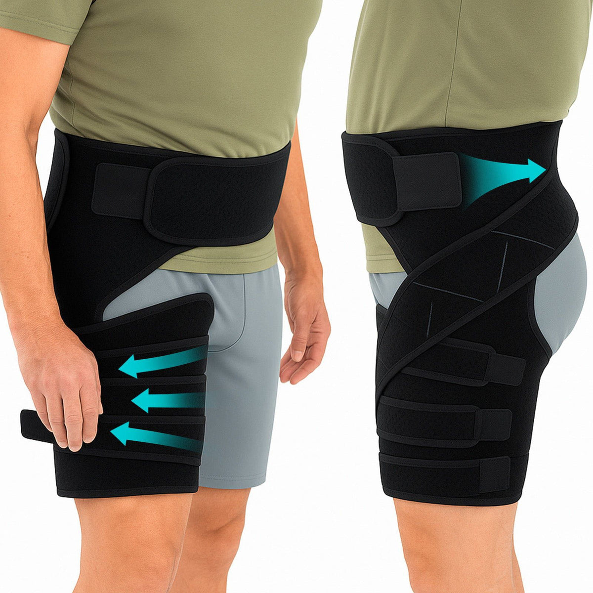 Groin Support Brace – Compression & Hip Support — Vive Health