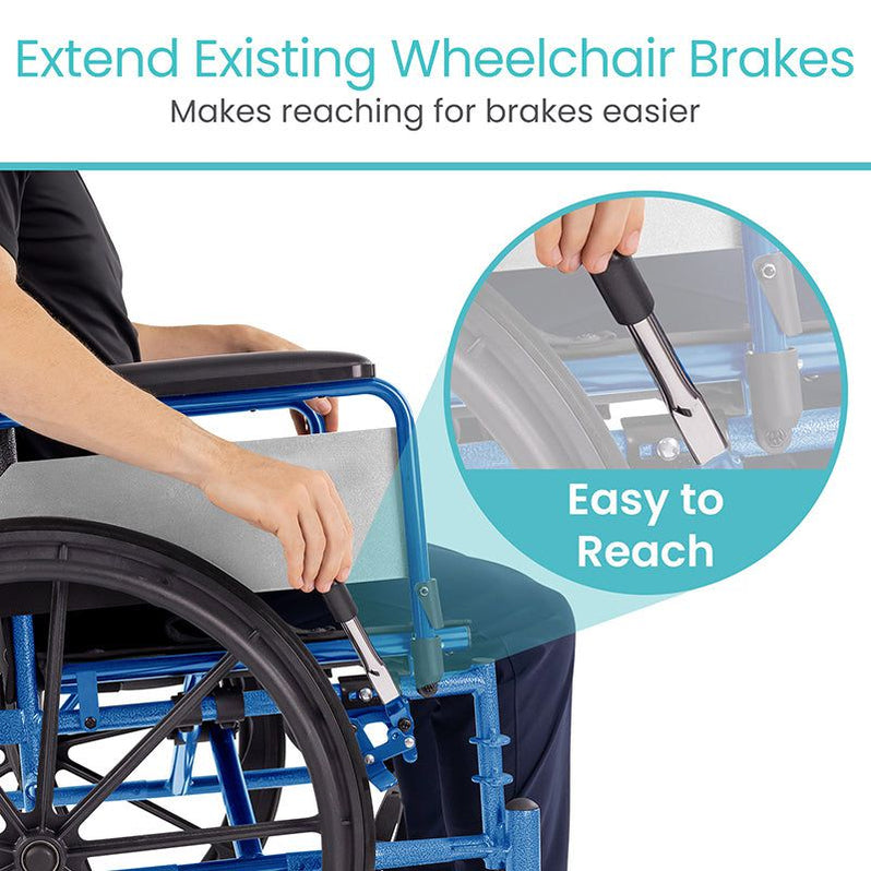 Wheelchair Brake Handle Extension — Vive Health
