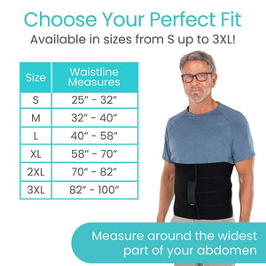 Bariatric Abdominal Binder - 2, 3 & 4 Panel — Vive Health