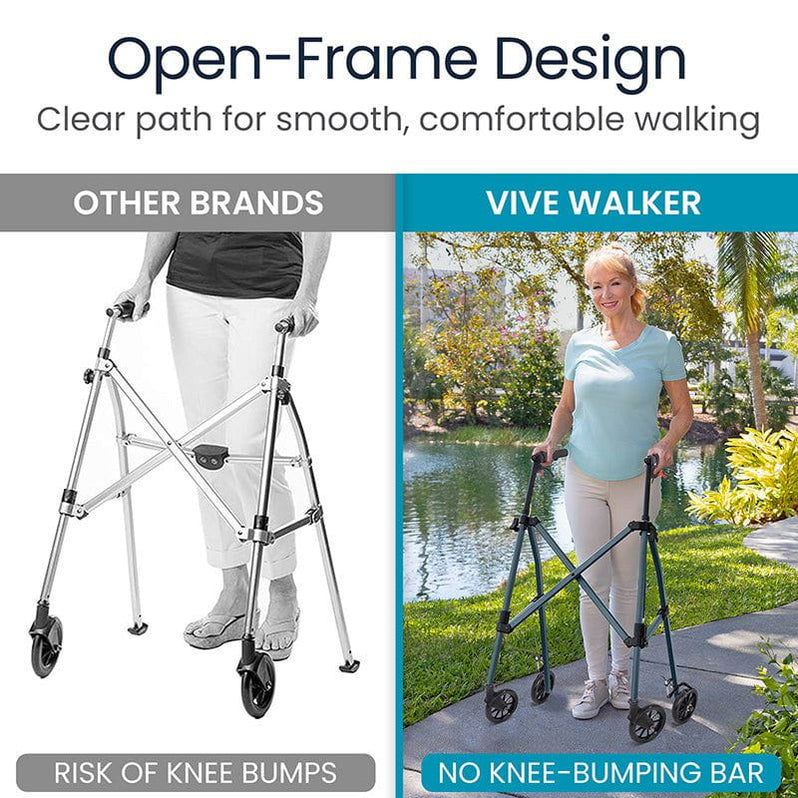 4-Wheel Air Frame Walker — Vive Health