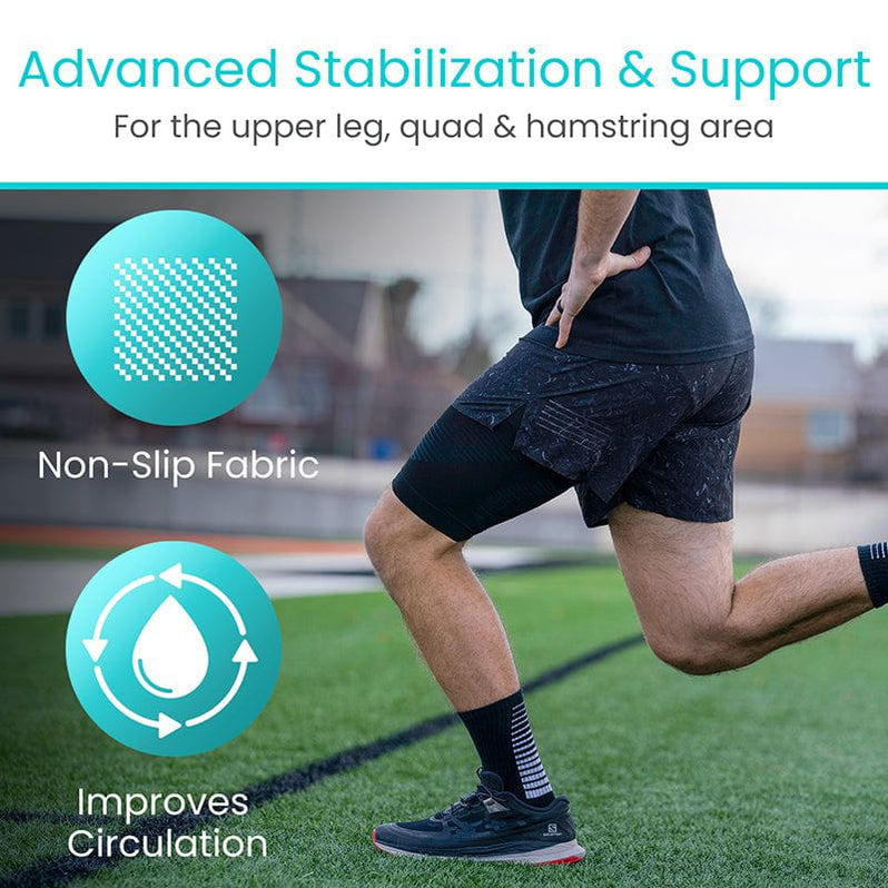 Thigh Compression Sleeve - Muscle Pain Relief — Vive Health
