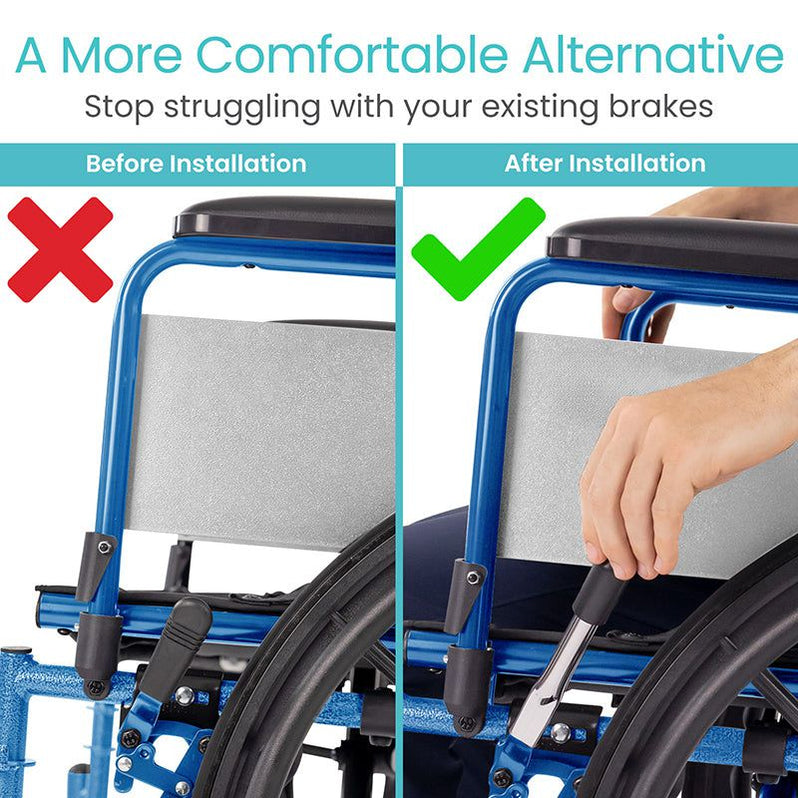 Wheelchair Brake Handle Extension — Vive Health