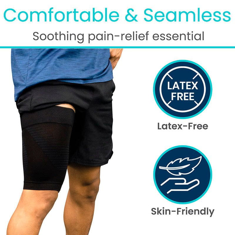 Thigh Compression Sleeve - Muscle Pain Relief — Vive Health