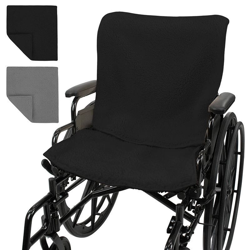 Sheepskin Wheelchair Seat & Backrest Pads - Vive Health