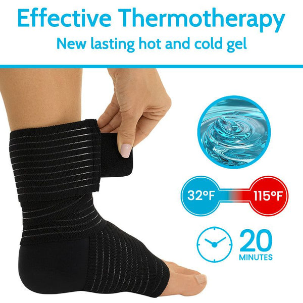 Hot And Cold Ankle Sleeve - Vive Health