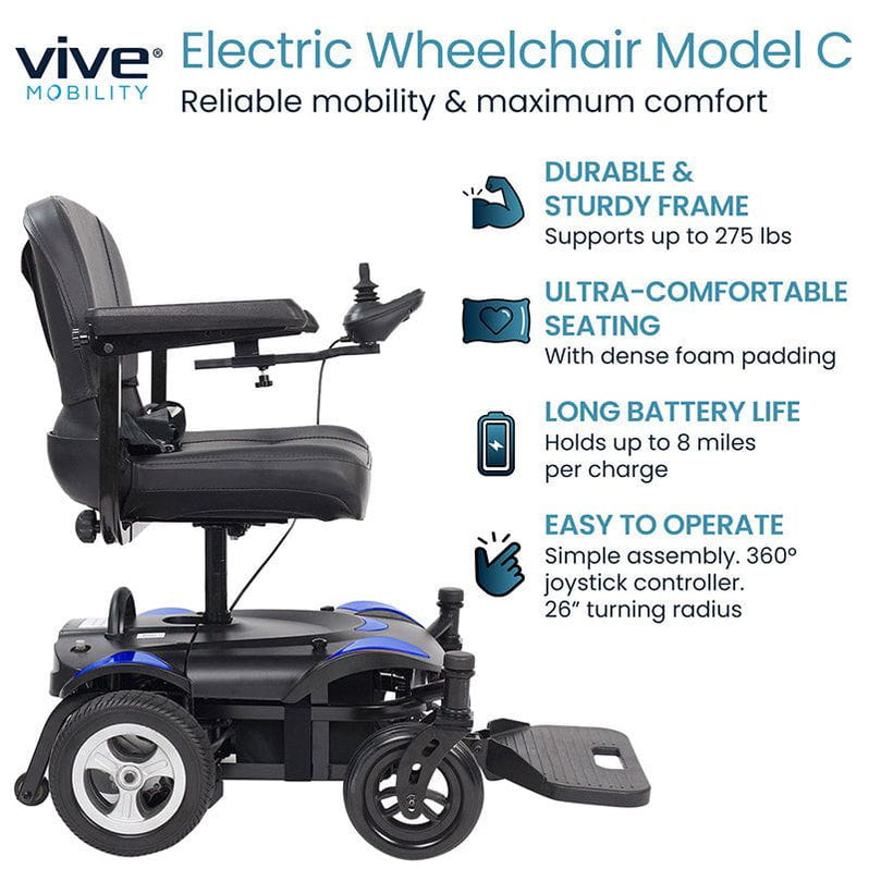 Electric Wheelchair Model C — Vive Health