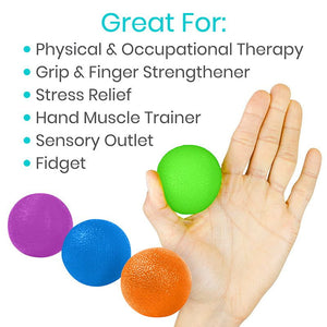 Hand Exercise Ball - Forearm & Finger Strengthening — Vive Health