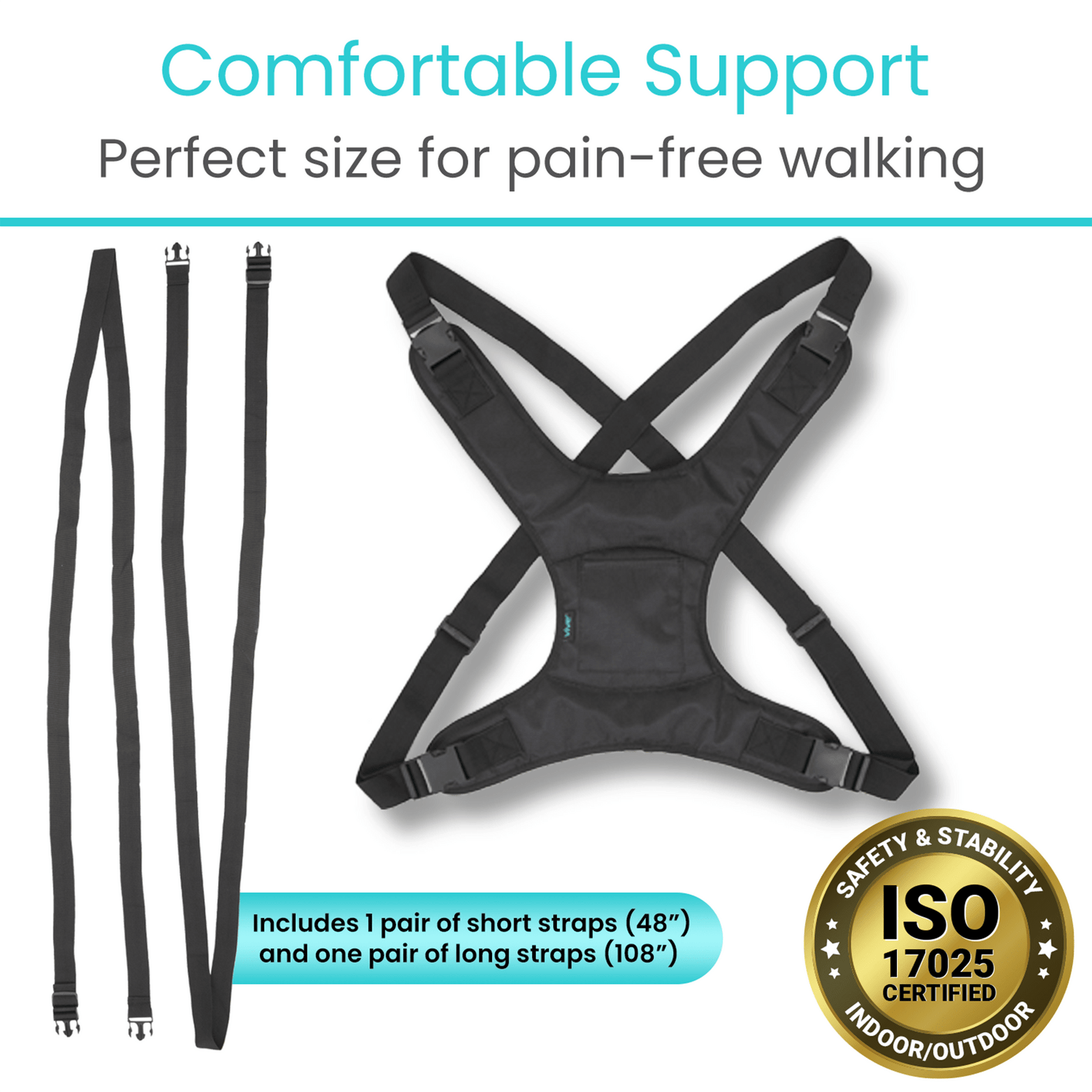 Vest Restraint - Transfer and Mobility Aid — Vive Health