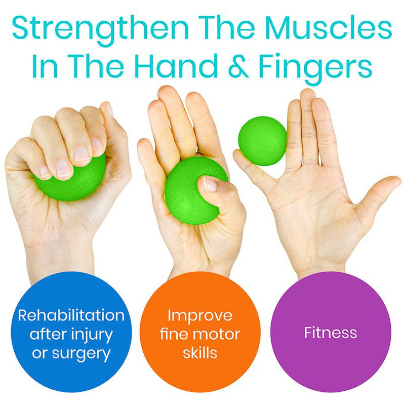 Hand Exercise Ball - Forearm & Finger Strengthening — Vive Health