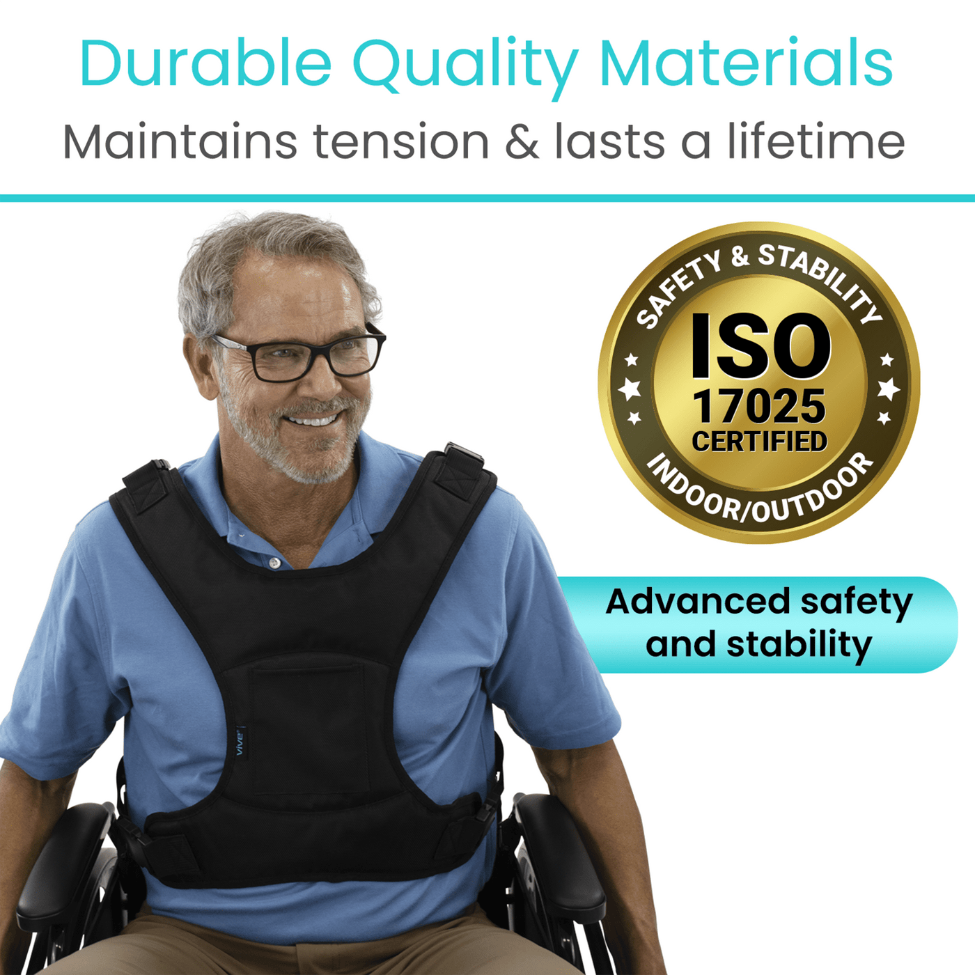 Vest Restraint - Transfer and Mobility Aid — Vive Health