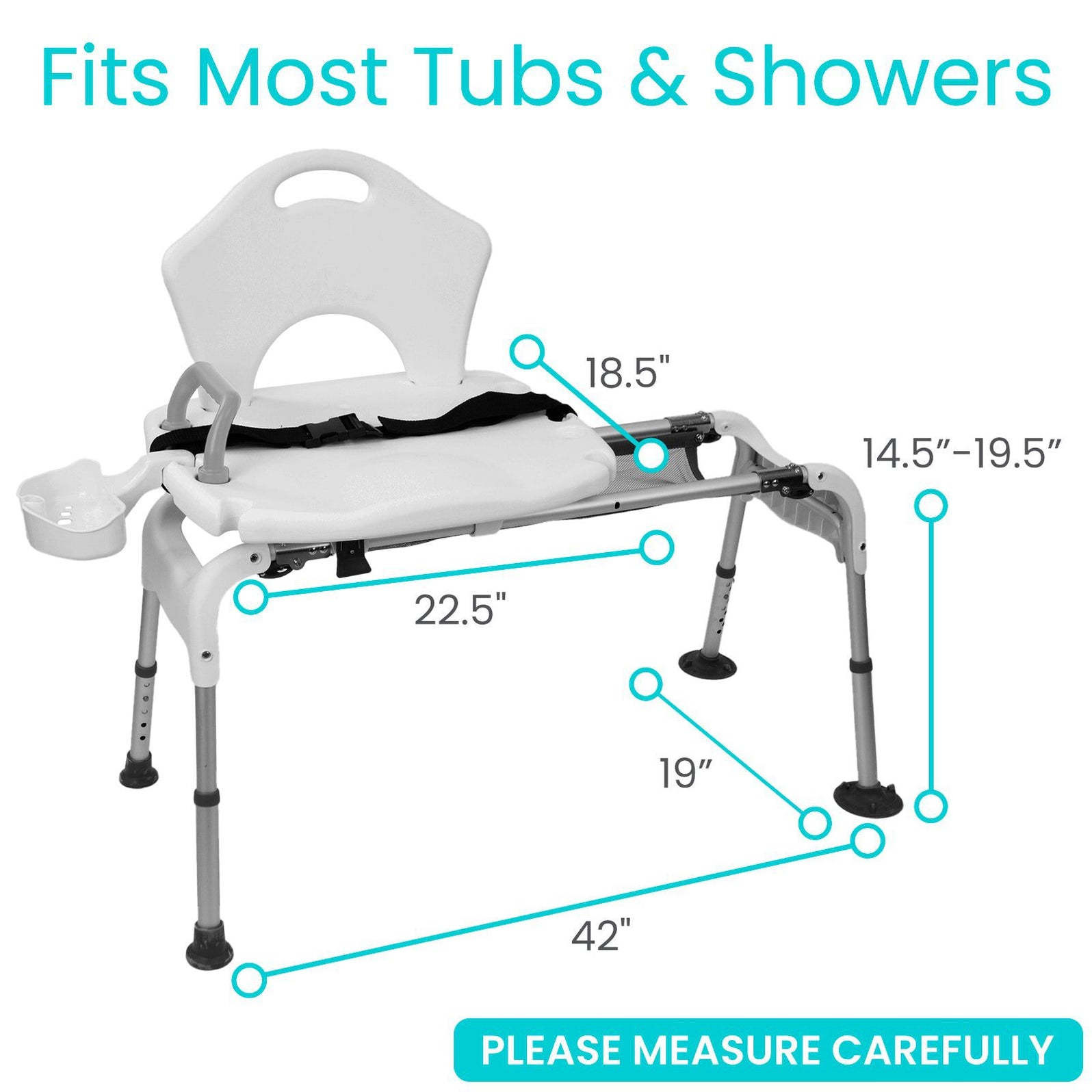Sliding Shower Chair — Vive Health