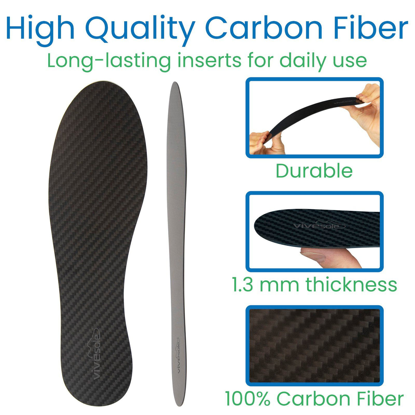 Carbon Fiber Insoles — Vive Health