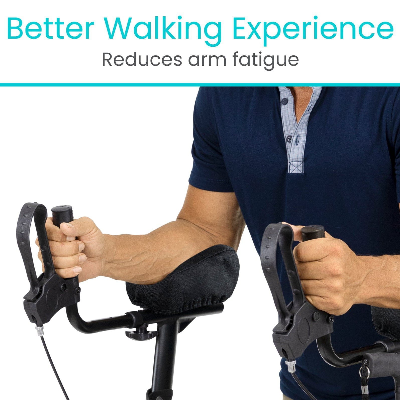 Upright Walker Forearm Pads — Vive Health