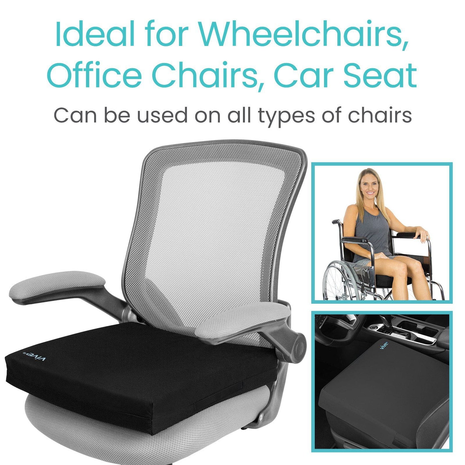 Standard Wheelchair Cushion - Comfort and Support — Vive Health