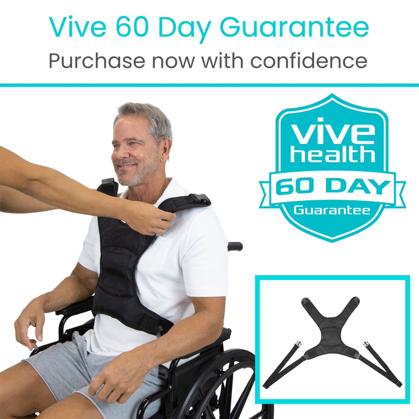 Vest Restraint - Transfer and Mobility Aid — Vive Health