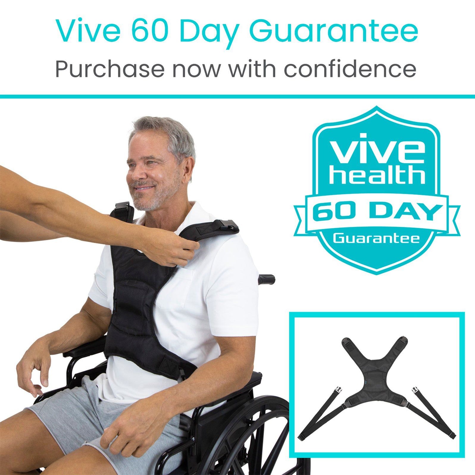 Vest Restraint - Transfer and Mobility Aid — Vive Health