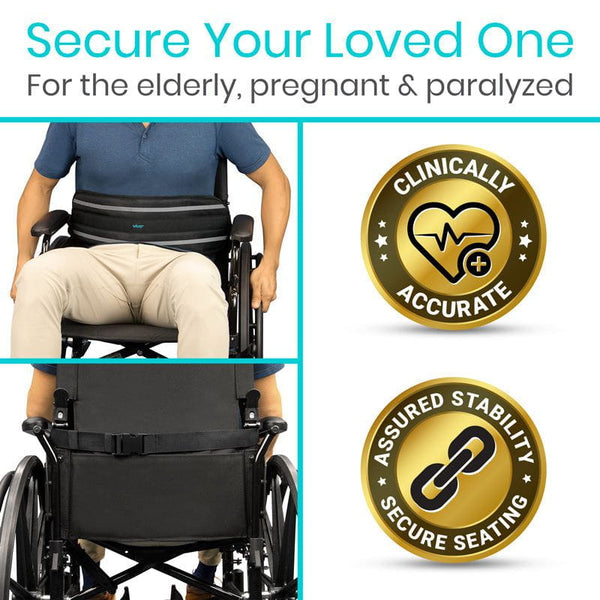 Wheelchair Seatbelt - Falls Prevention - Vive Health