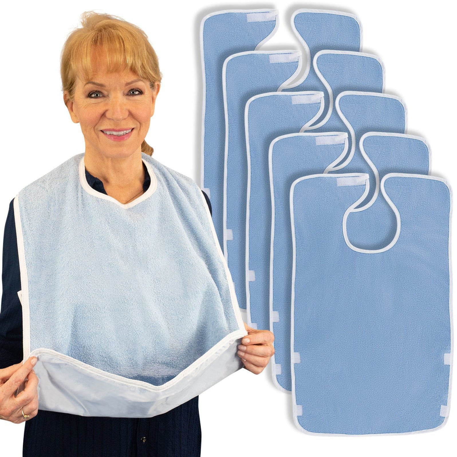 Adult Bibs - Reusable Waterproof Clothing Protectors — Vive Health