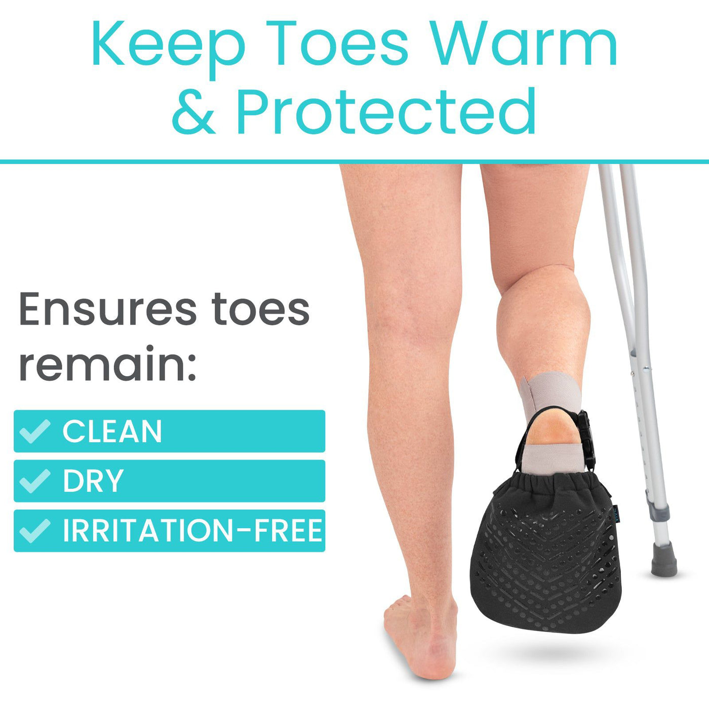 Toe Cast Cover - Protecting Foot Shield — Vive Health
