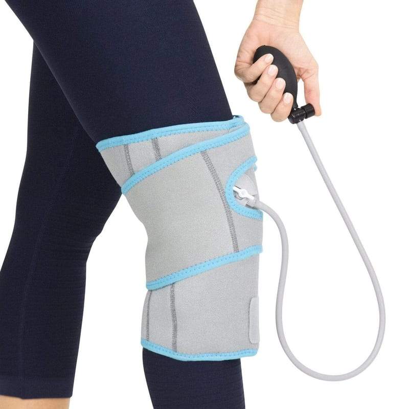 Compression Knee Ice Wrap - Cold Brace for Injury Recovery - Vive Health