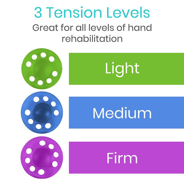 Grip Strengthener - Arthritis Hand & Finger Exerciser - Vive Health